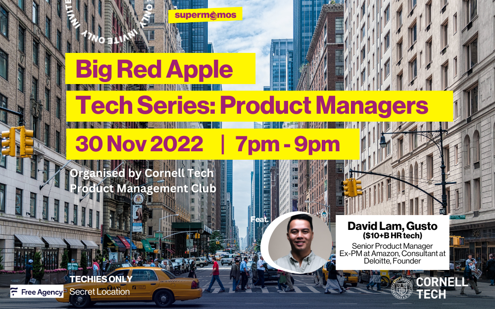 Big Red Apple Tech Series: Product Managers | NYC Tech Events