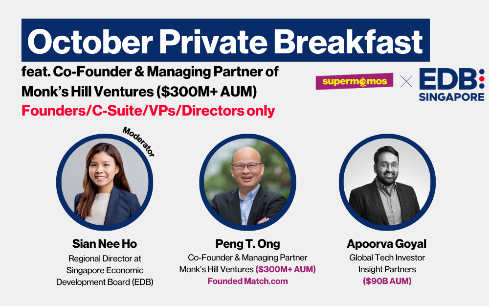 Founders/C-Suite/VPs/Directors only: SEA Investments & Outlook feat. Co-Founder & Managing ...