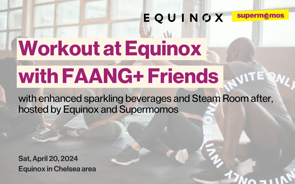 HIIT Workout at Equinox with FAANG+ Friends with enhanced sparkling ...