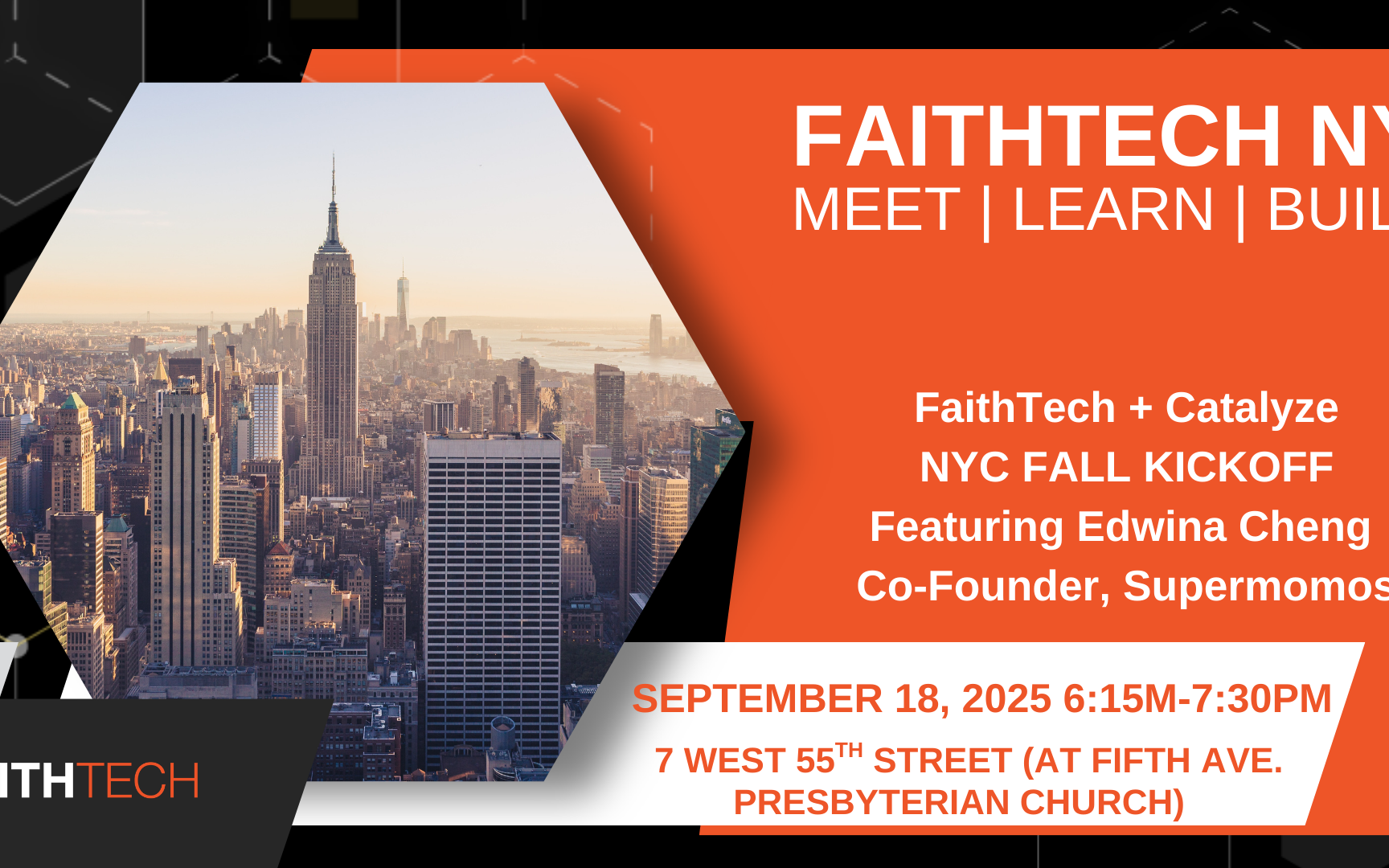 FaithTech Fall Kickoff | NYC Tech Events