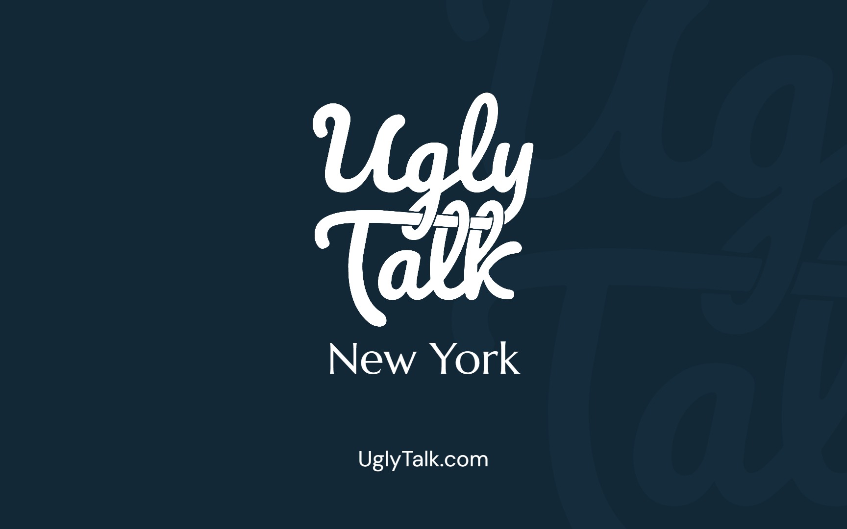 Ugly Talk: The Future of Voice AI | NYC Tech Events