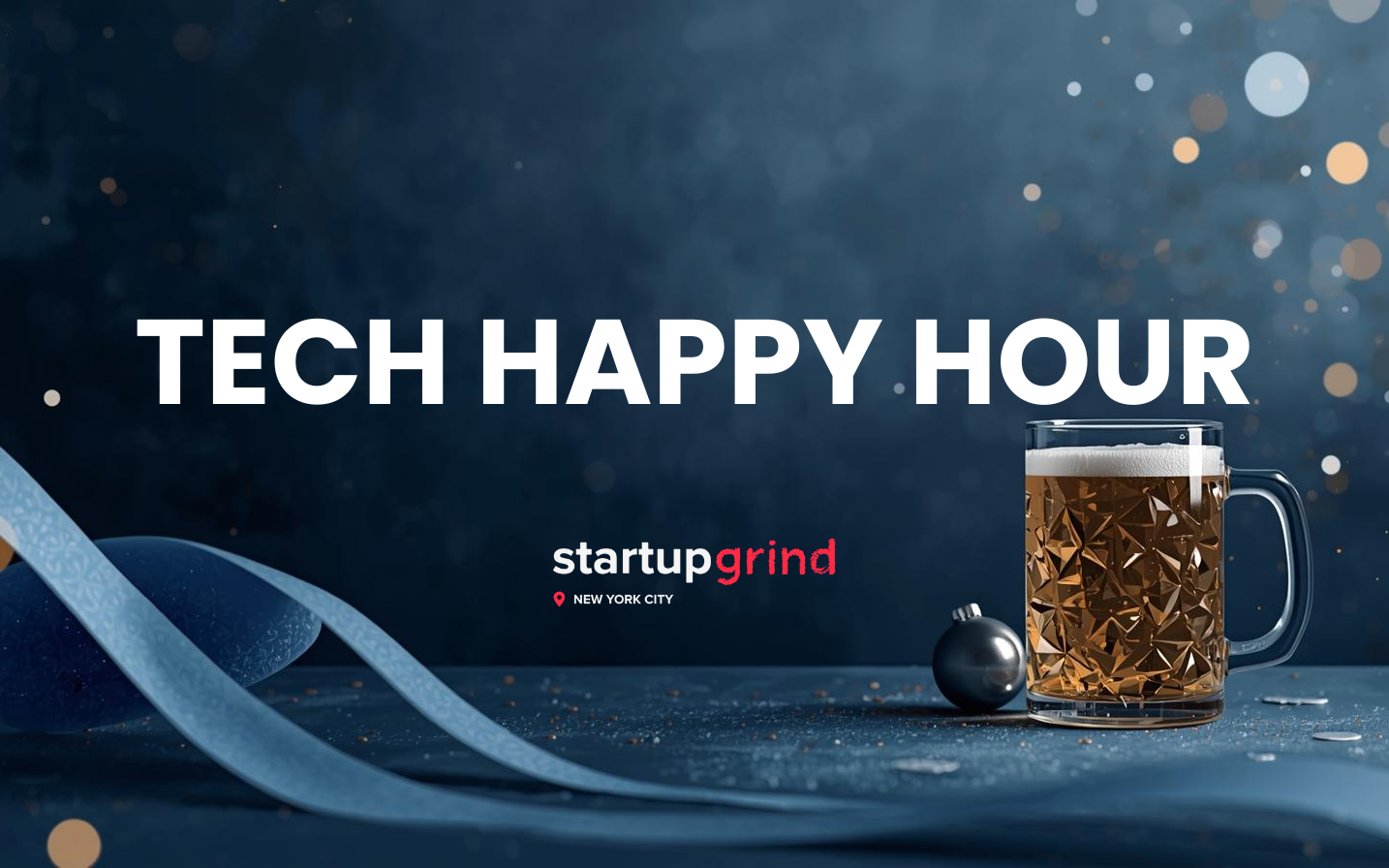 Holiday Tech Happy Hour by Startup Grind | NYC Tech Events
