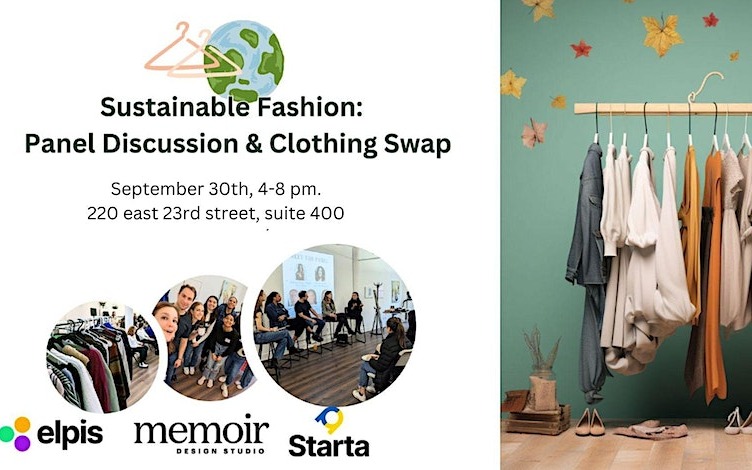 Sustainable Fashion:Clothing Swap & Panel Discussion | NYC Tech Events