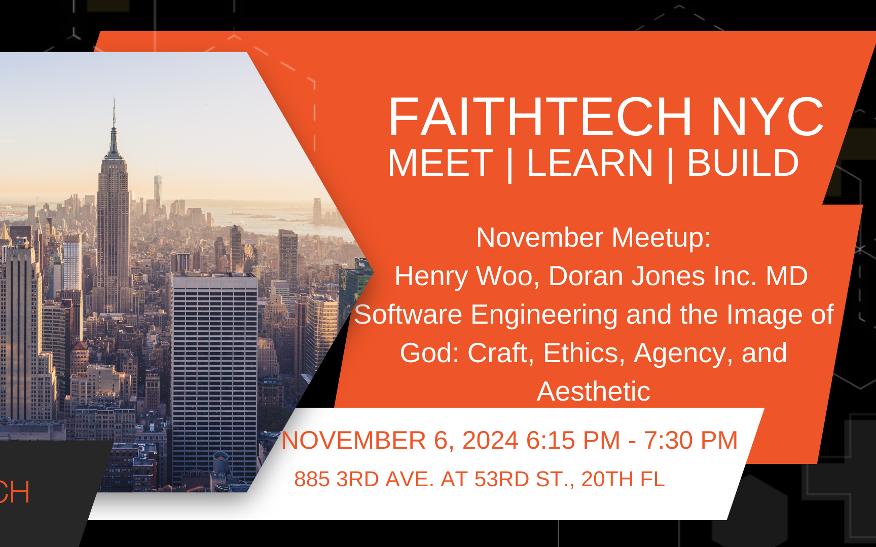 FaithTech NYC: Software Engineering and the Image of God